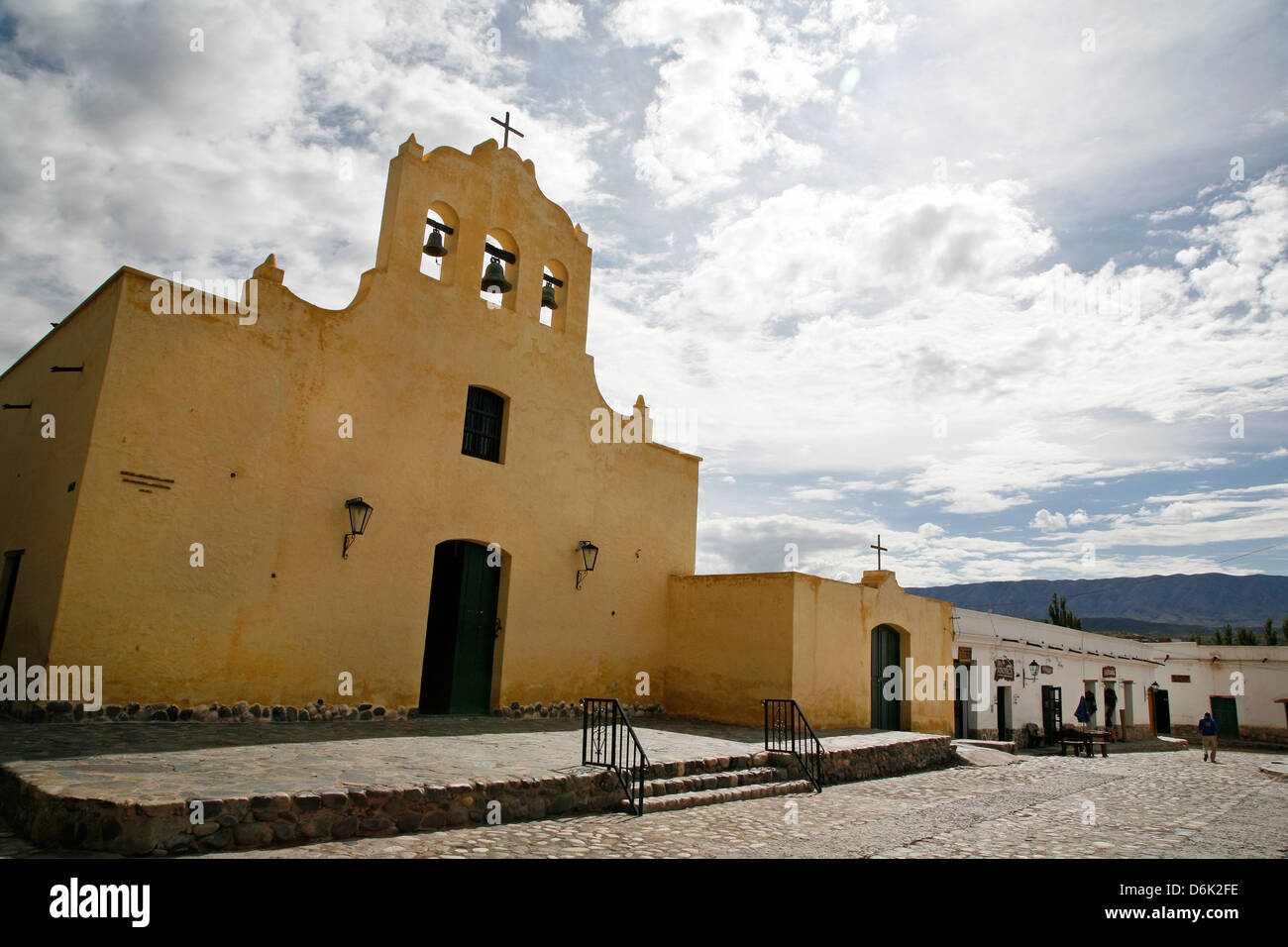 San Jose de Cachi church located at the main square in Cachi, Salta ...