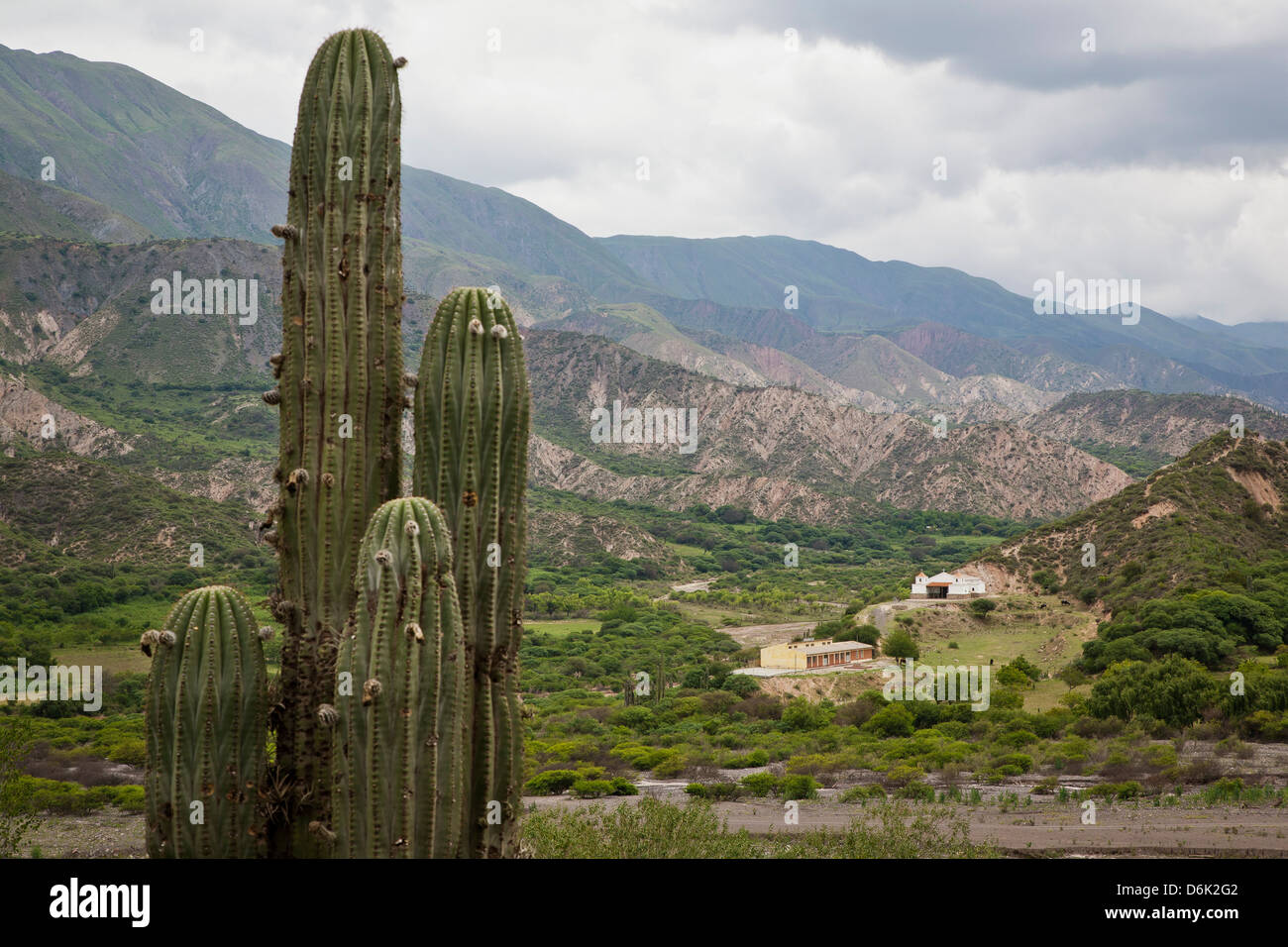 Landscape from the Valles Calchaquies on the road between Cachi and ...