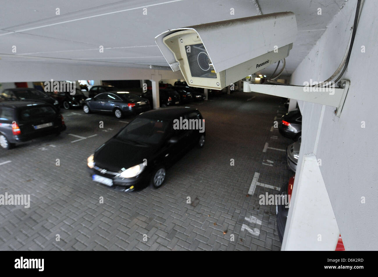 Car exit from parking area hi-res stock photography and images - Alamy