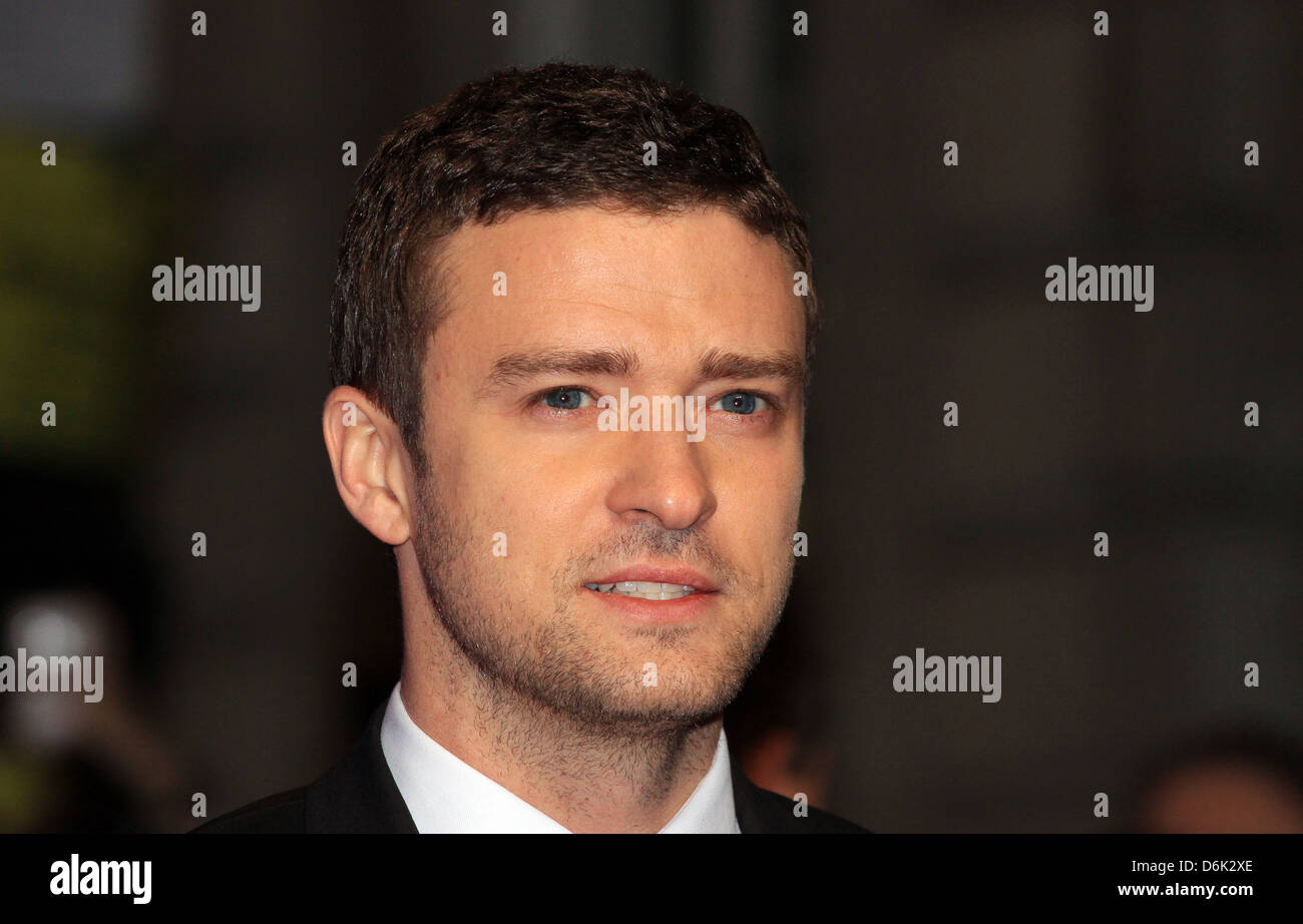 Justin Timberlake 'In Time' UK film premiere held at the Curzon Mayfair ...