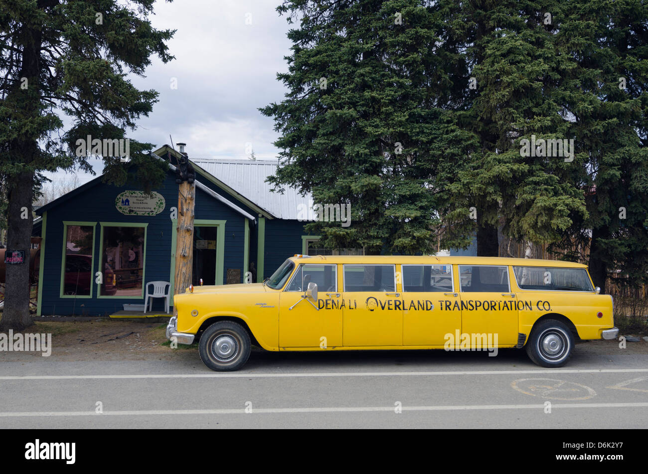 taxi, Talkeetna, Mt McKinley, Denali National Park, Alaska, United ...