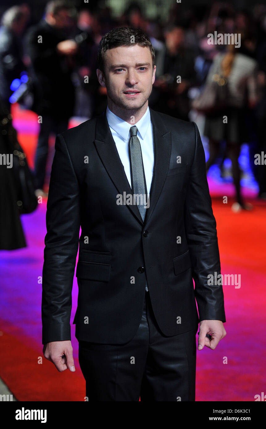 Justin Timberlake 'In Time' UK film premiere held at the Curzon Mayfair ...