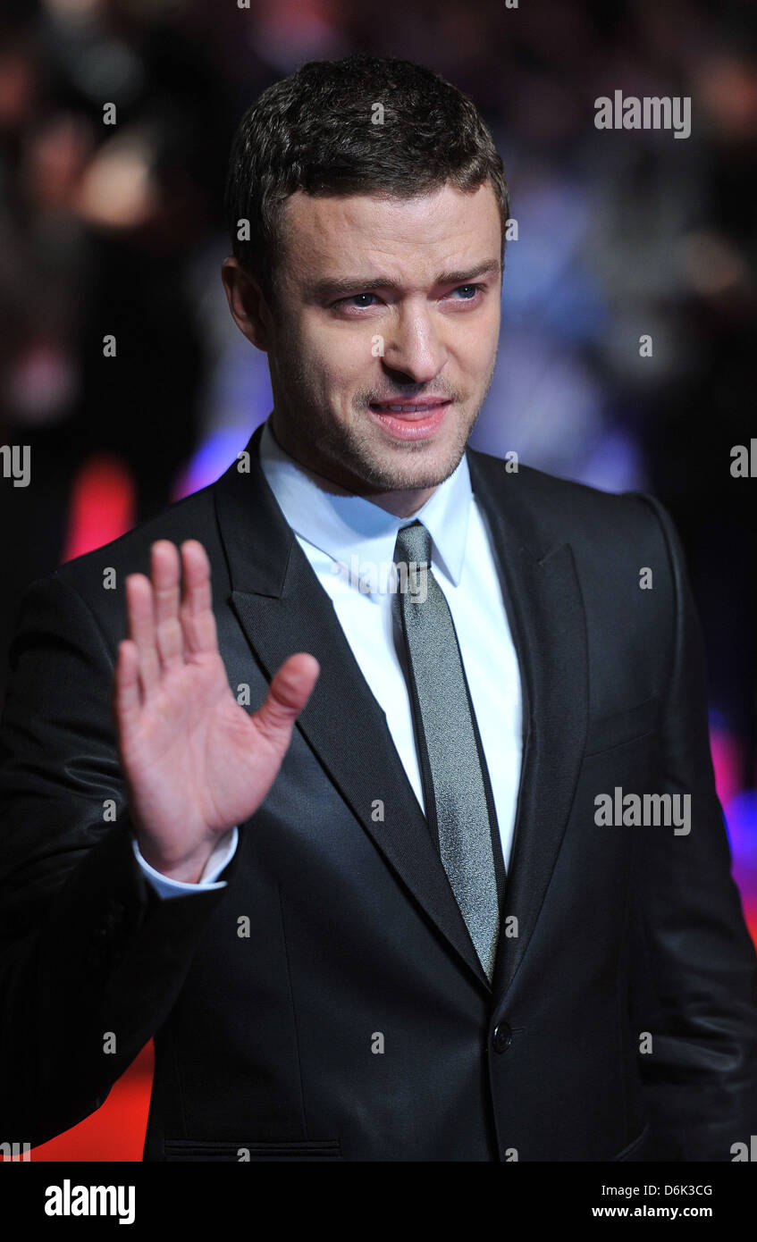 Justin Timberlake 'In Time' UK film premiere held at the Curzon Mayfair ...