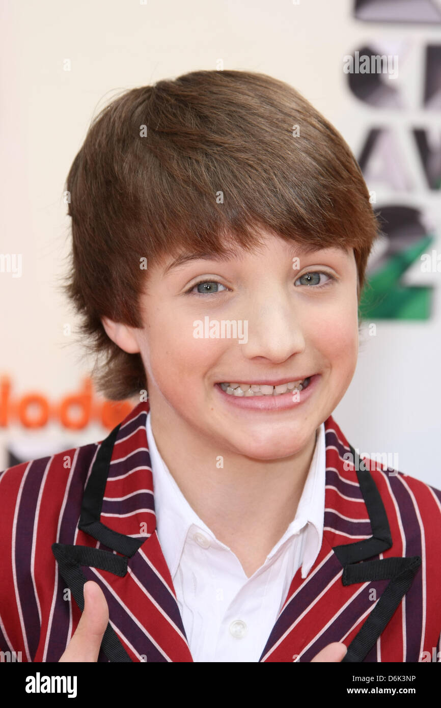 Actor Jake Short arrives at Nickelodeon's 25th Annual Kids' Choice Awards at Galen Center in Los ...