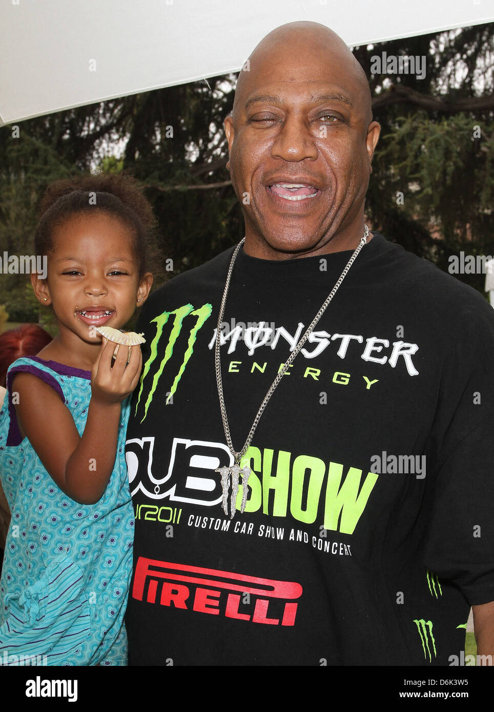 Tommy Tiny Lister and family Debbie Durkin hosts "ECO Emmys Celebrity ...