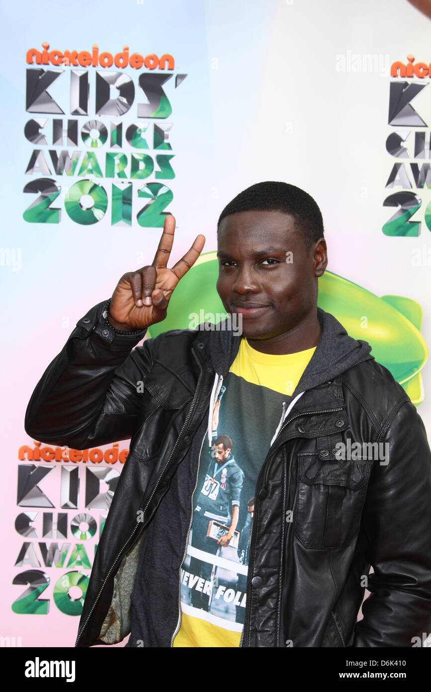 Actor Dayo Okeniyi arrives at Nickelodeon's 25th Annual Kids' Choice ...