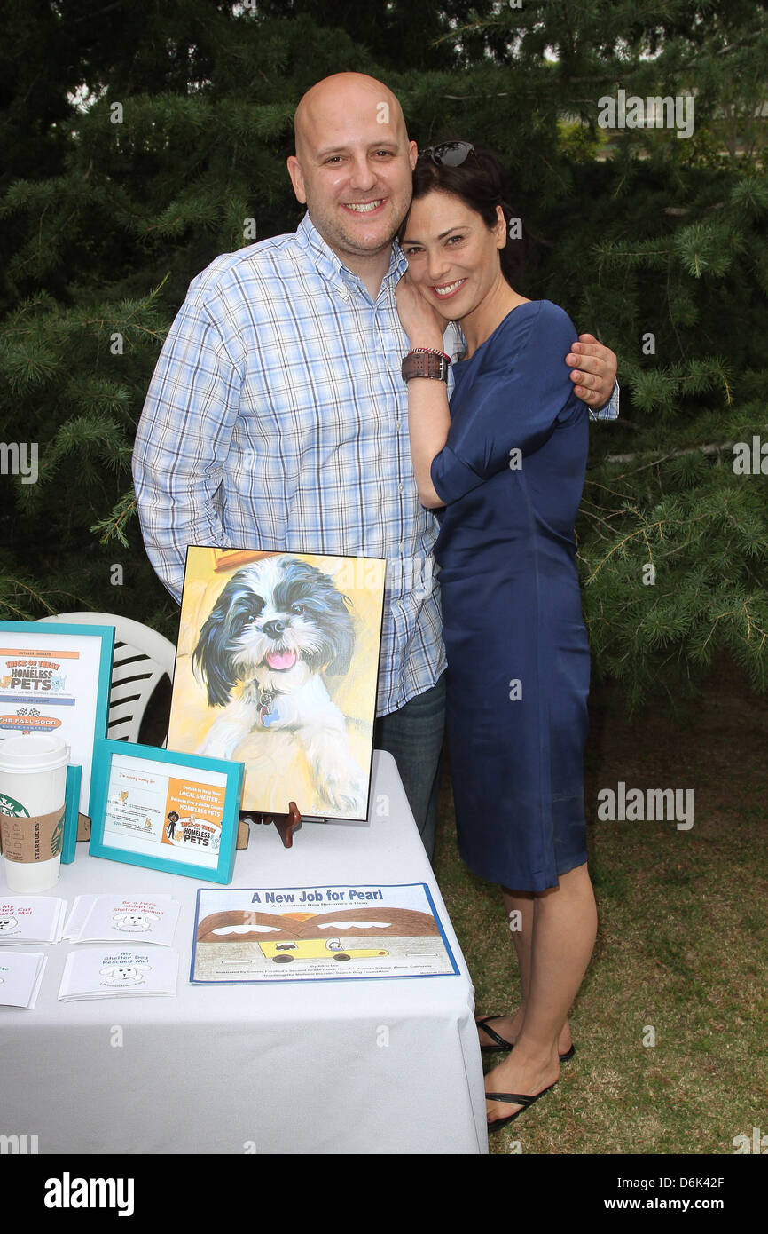 Michelle Forbes, Guest Debbie Durkin hosts "ECO Emmys Celebrity Chateau ...