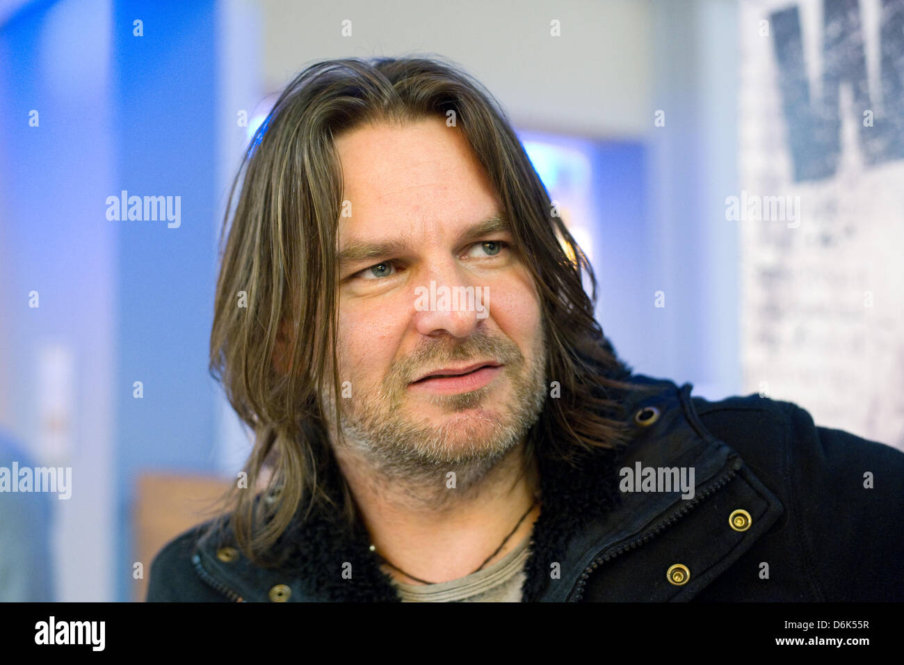Scottish rock singer Ray Wilson is seen backstage at the Kolosseum in ...