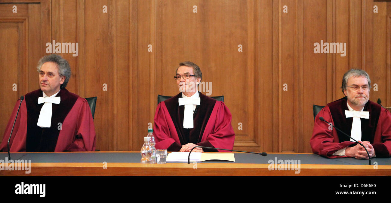 The judges of the fourth senate of the Federal Administrative Court ...