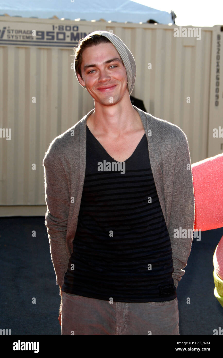 Tom Payne arriving at the 18th Annual 'Dream Halloween Los Angeles' at ...