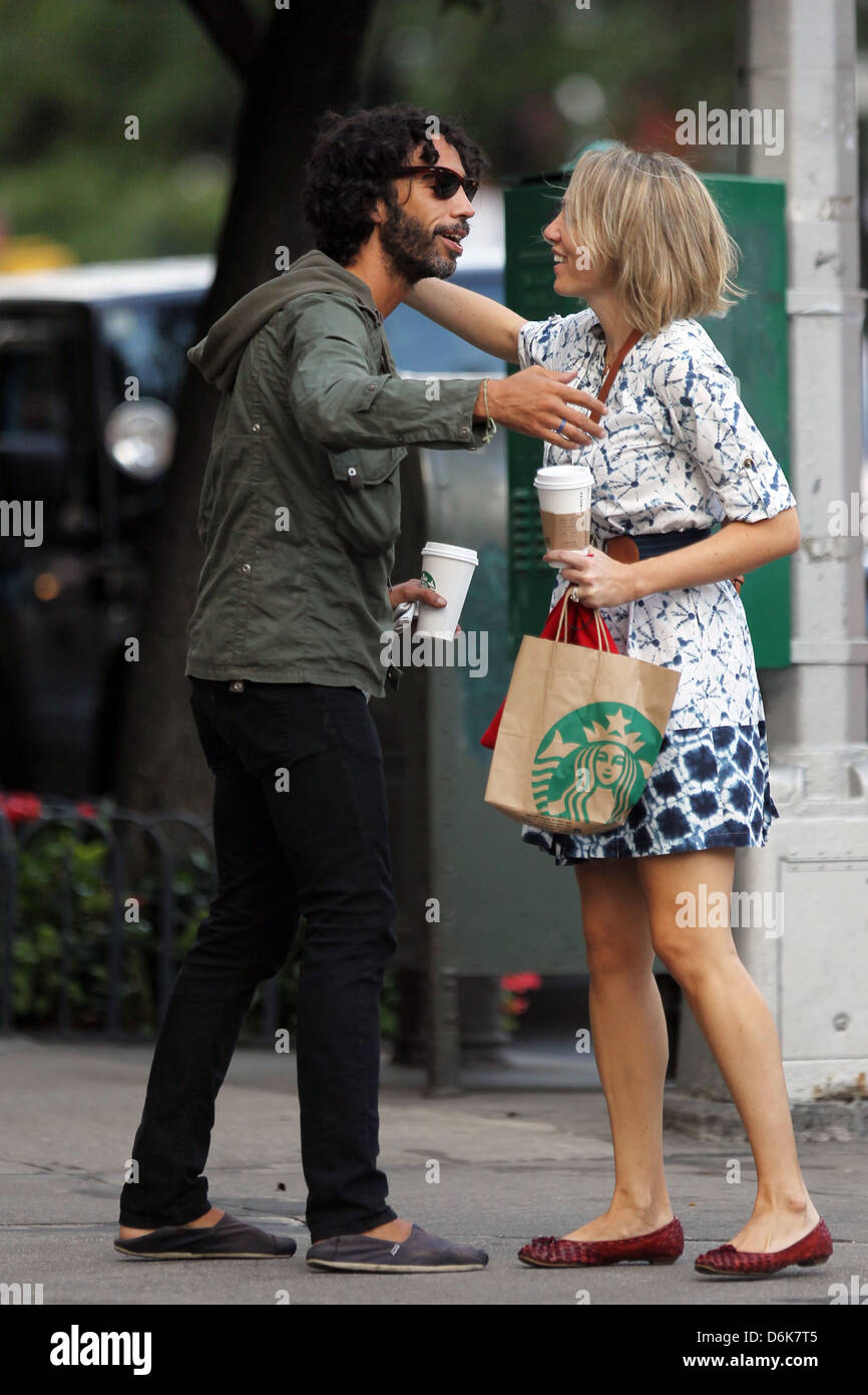 Carlos leon out and about in soho new york city hi-res stock ...