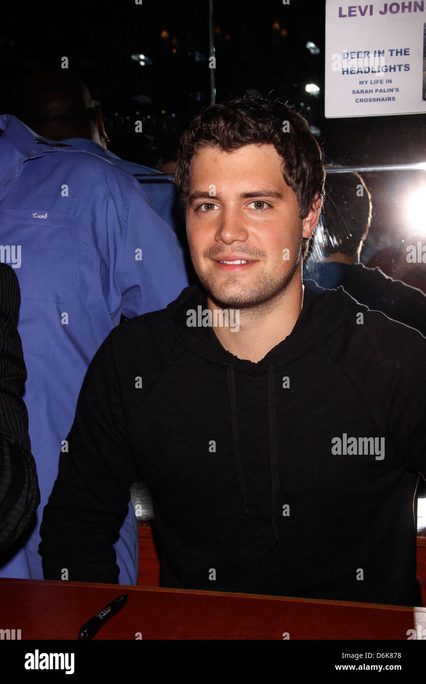 Levi Johnston promotes his new book 'Deer in the Headlights: My Life in ...