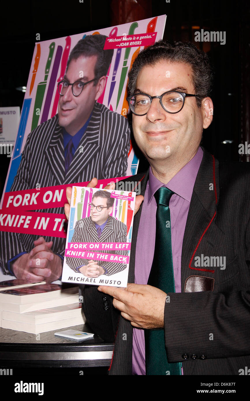 Michael Musto promotes his new book 'Fork On The Left, Knife In The ...