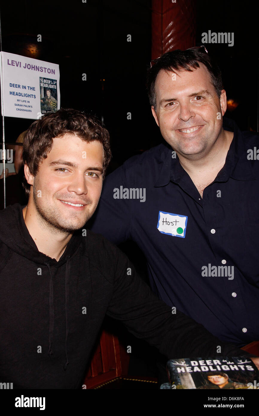 Levi Johnston and Hugh Hysell Levi Johnston promotes his new book 'Deer ...