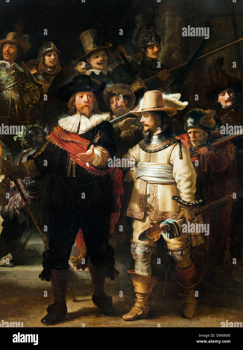 The Night Watch or De Nachtwacht in Dutch1639 Rembrandt Harmenszoon van ...