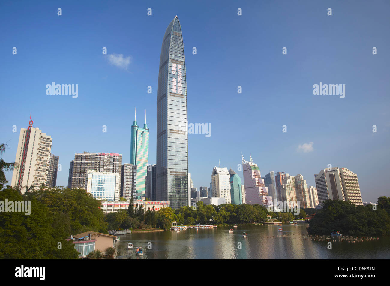 Kingkey 100 Finance Building, Shenzhen, Guangdong, China, Asia Stock ...