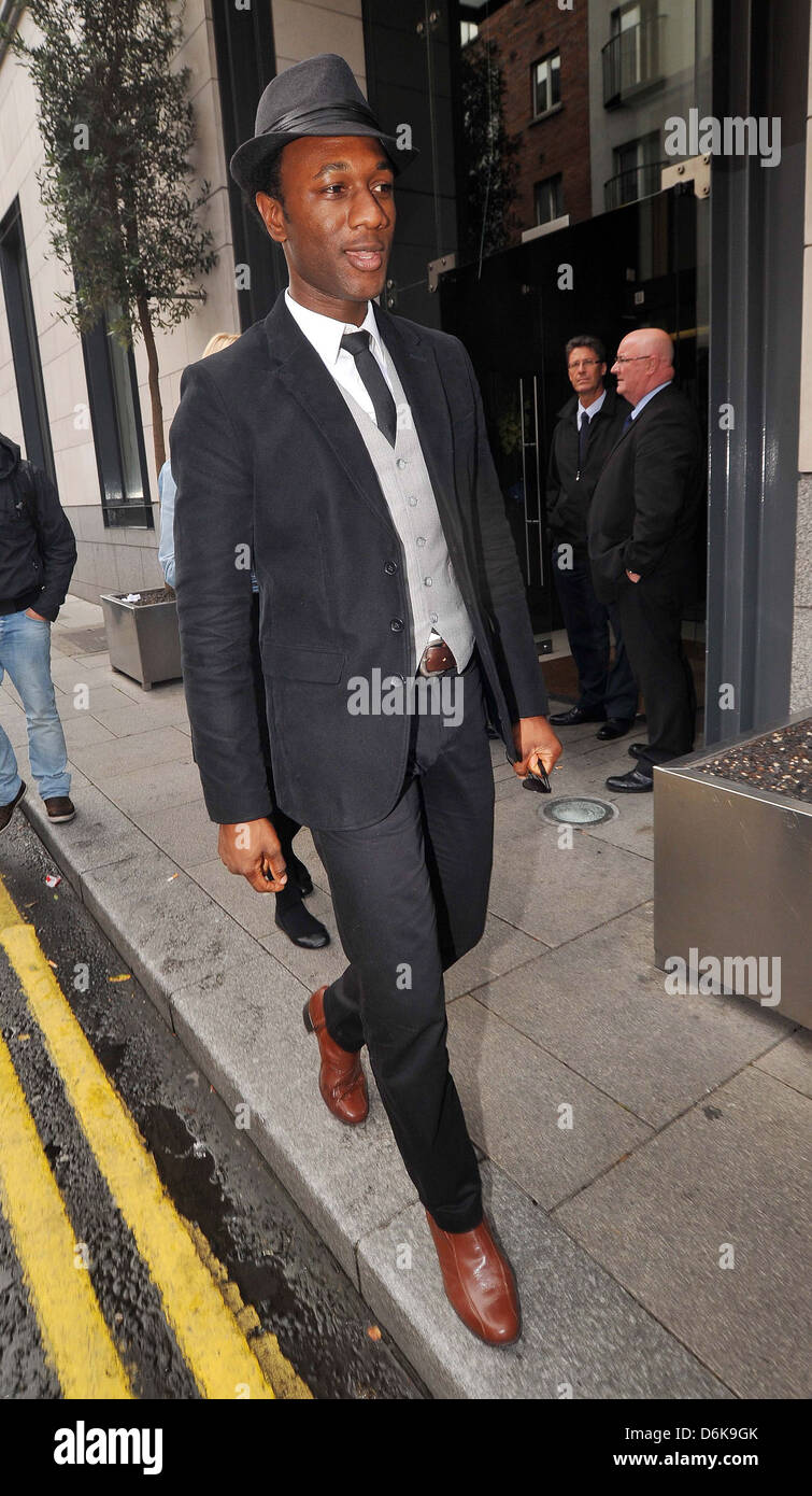 Aloe Blacc Celebrities participating in Arthur's Day at St James's Gate ...