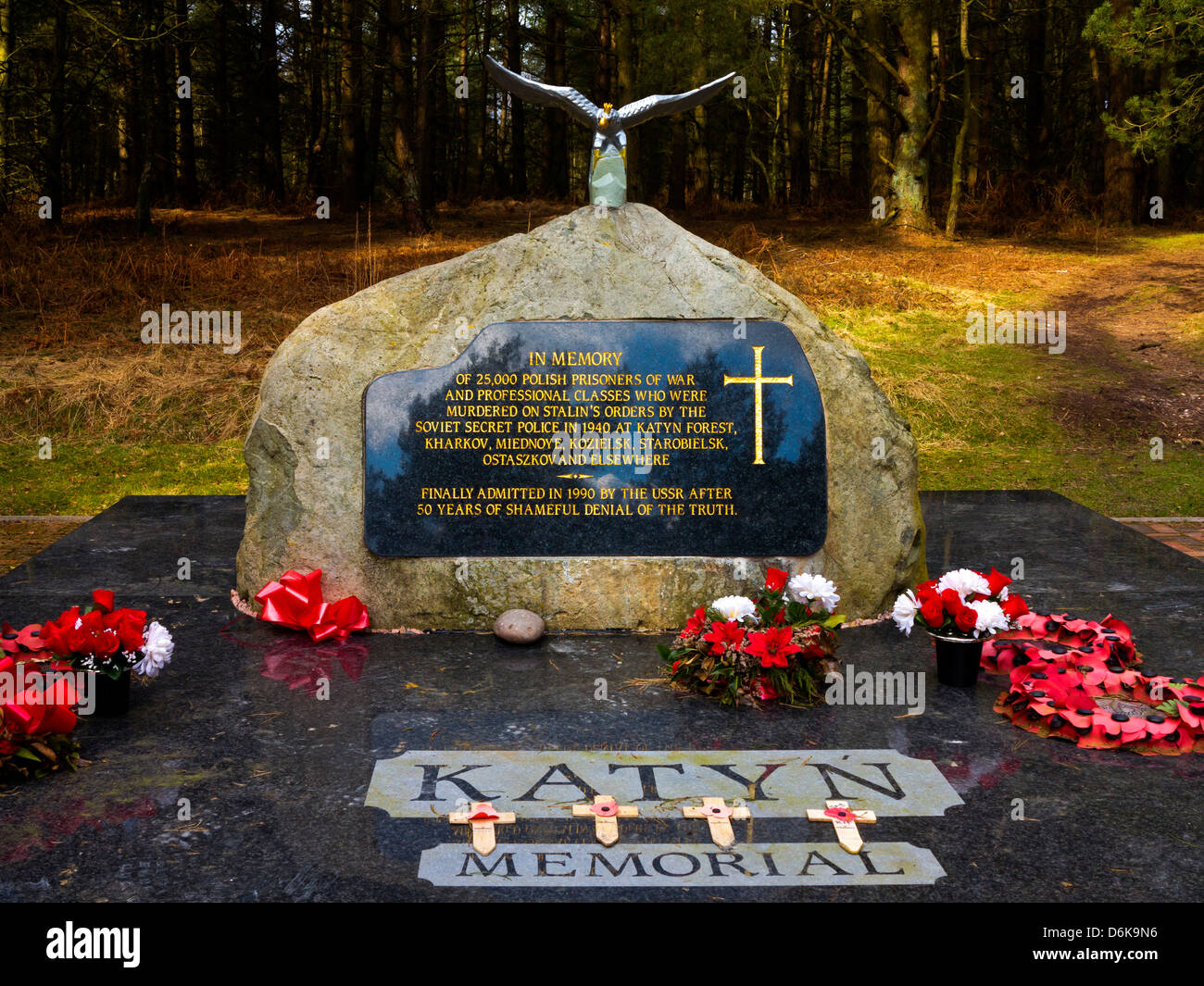 Memorial to katyn massacre hi-res stock photography and images - Alamy