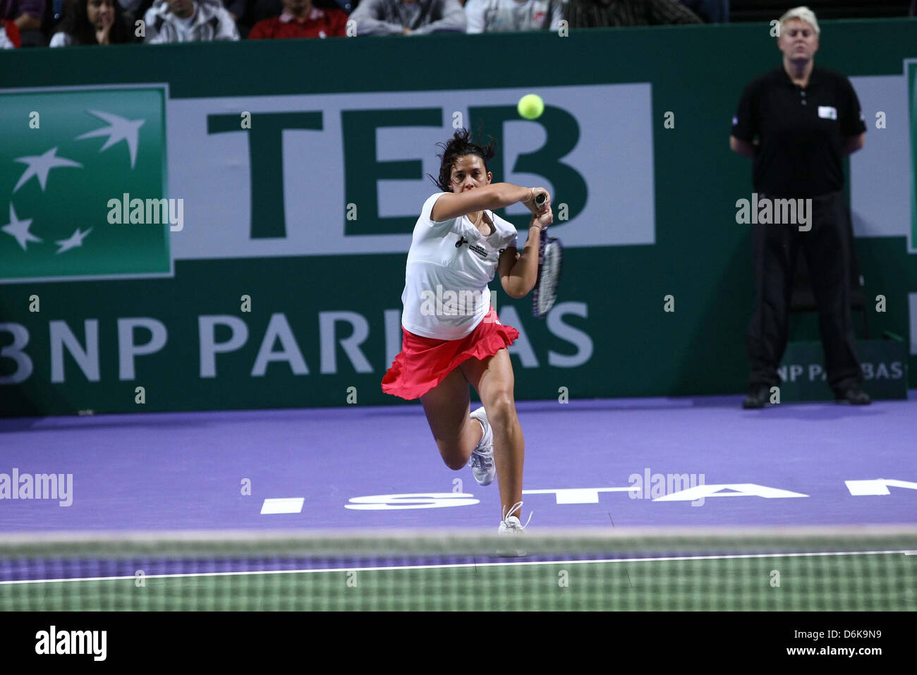 Marion Batoli of France TEB BNP Paribas WTA Championships Day 4 ...