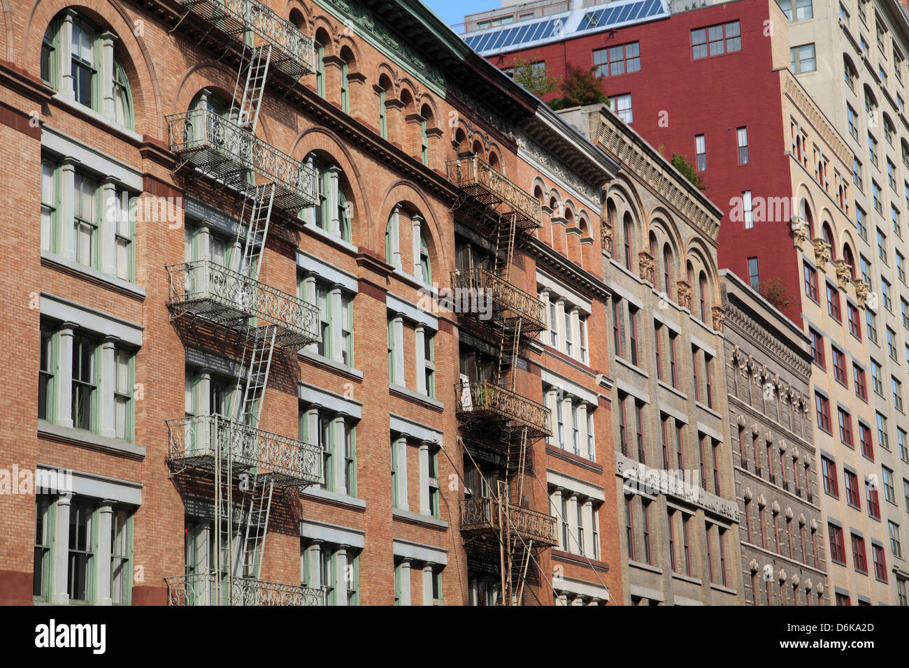 Loft Buildings, Tribeca, Manhattan, New York City, United States of ...
