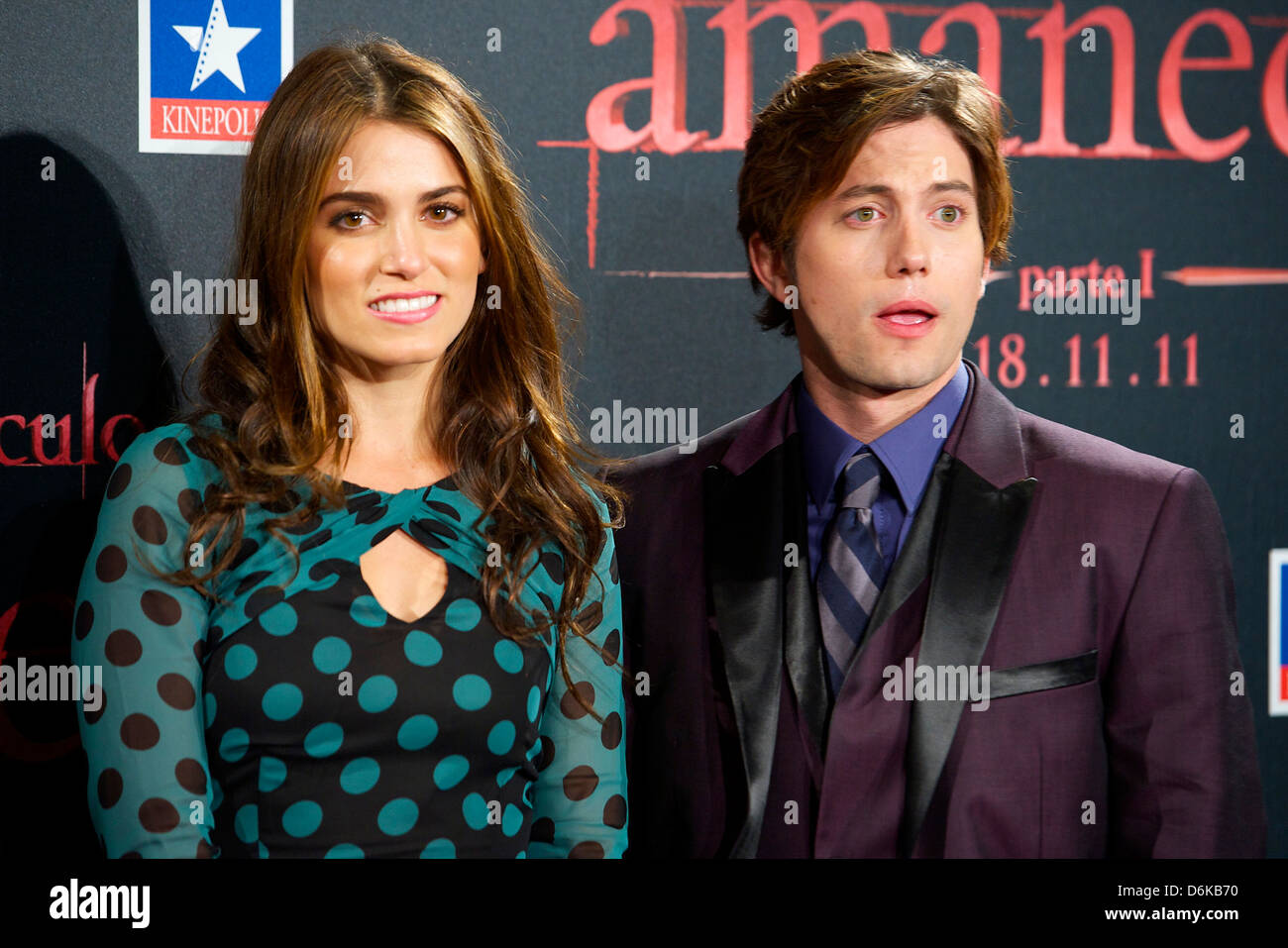 Nikki Reed and Jackson Rathbone attend a fan event to promote 'The ...