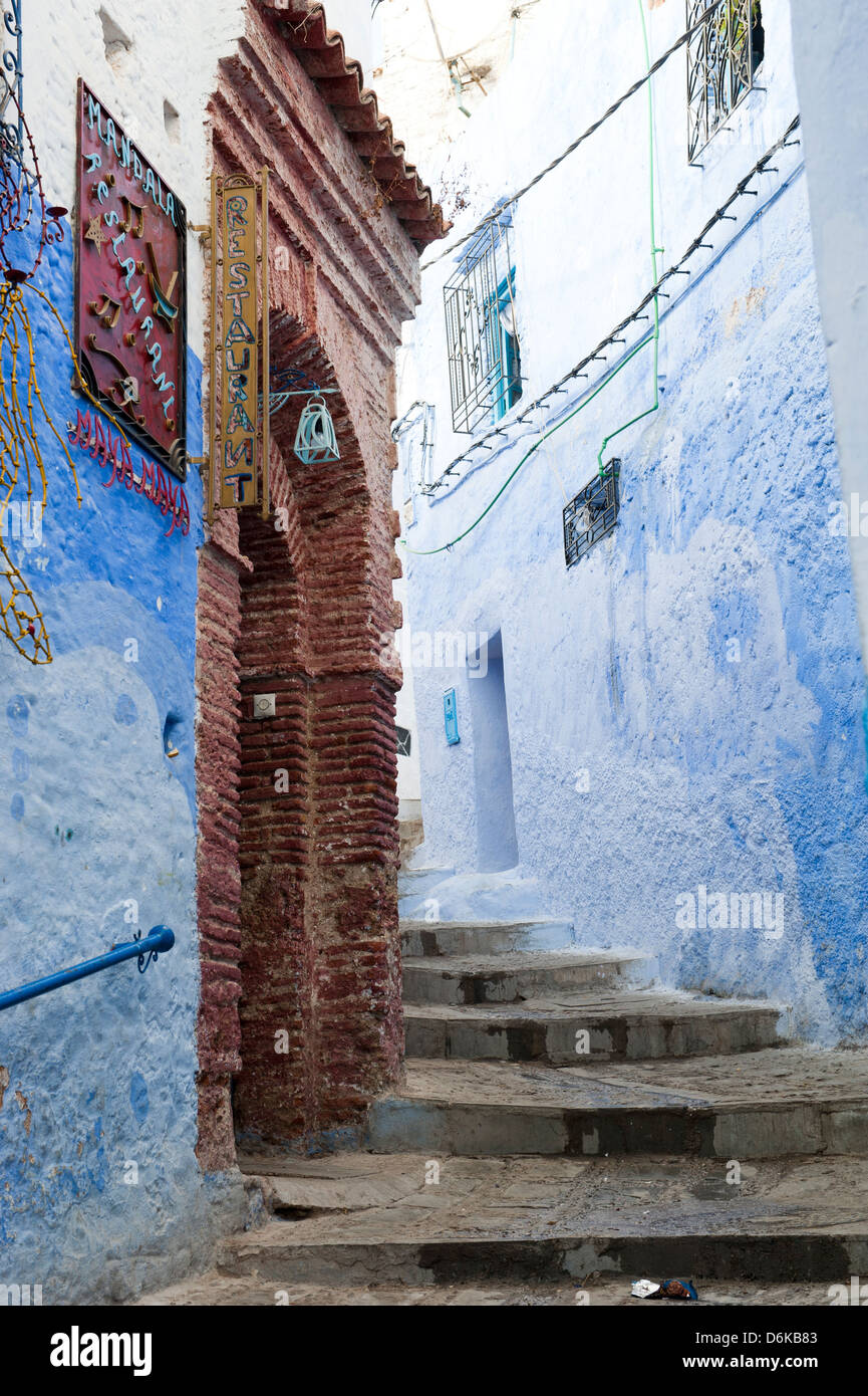 Chefchaouen restaurant hi-res stock photography and images - Alamy