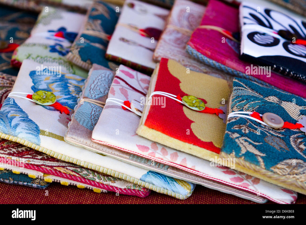 Hand made craft on the display at the local festival Stock Photo - Alamy