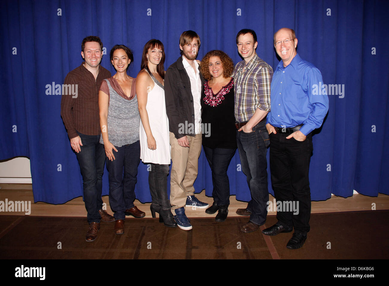 Stanley Bahorek, Theresa McCarthy, Julia Murney, Andrew Samonsky, Mary ...