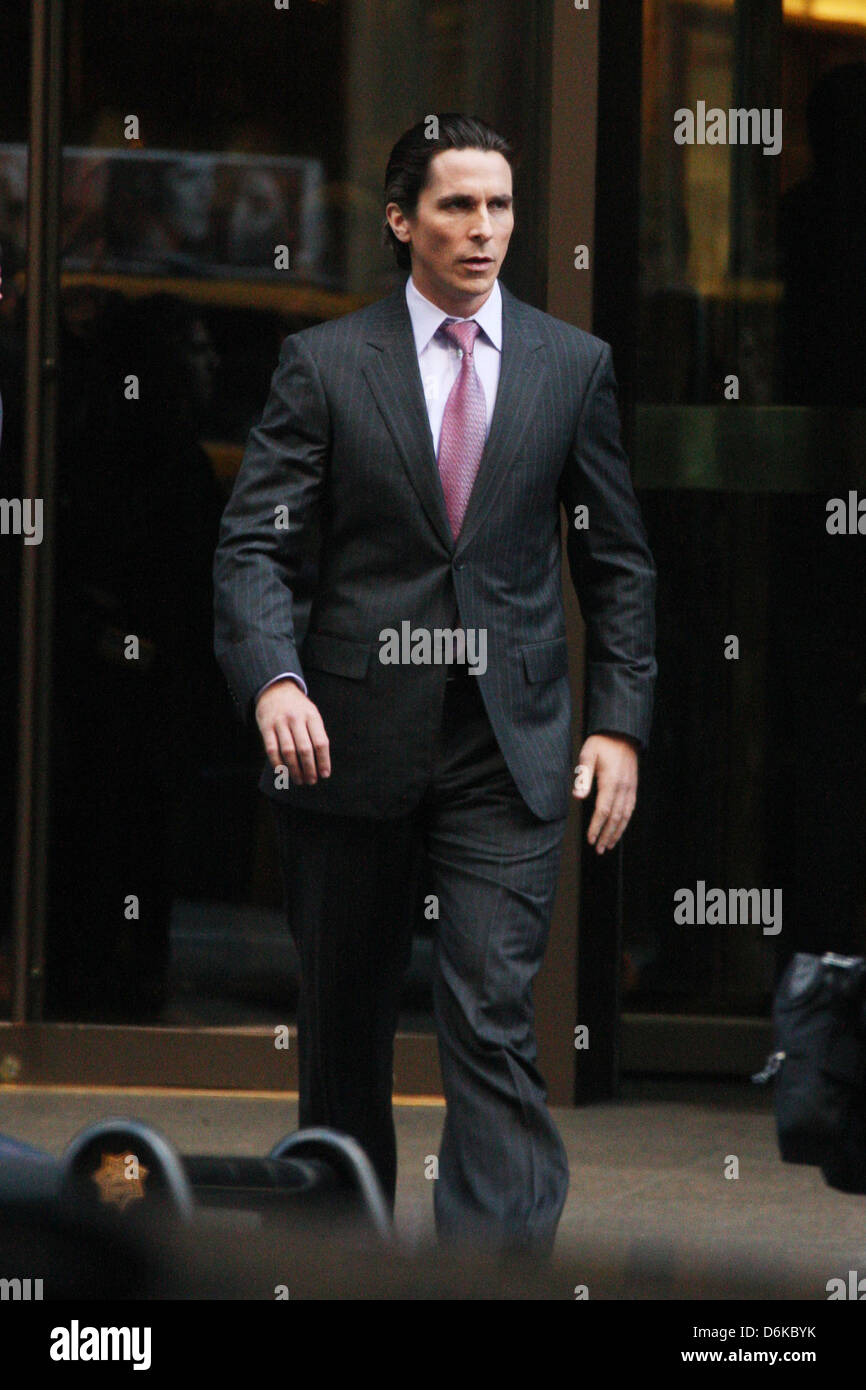 Christian Bale on the latest Batman film set 'The Dark Knight Rises ...