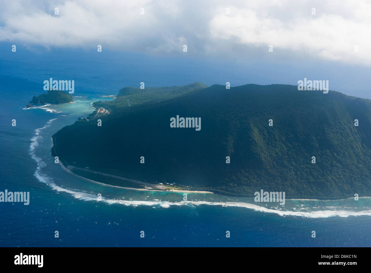American samoa aerial hi-res stock photography and images - Alamy