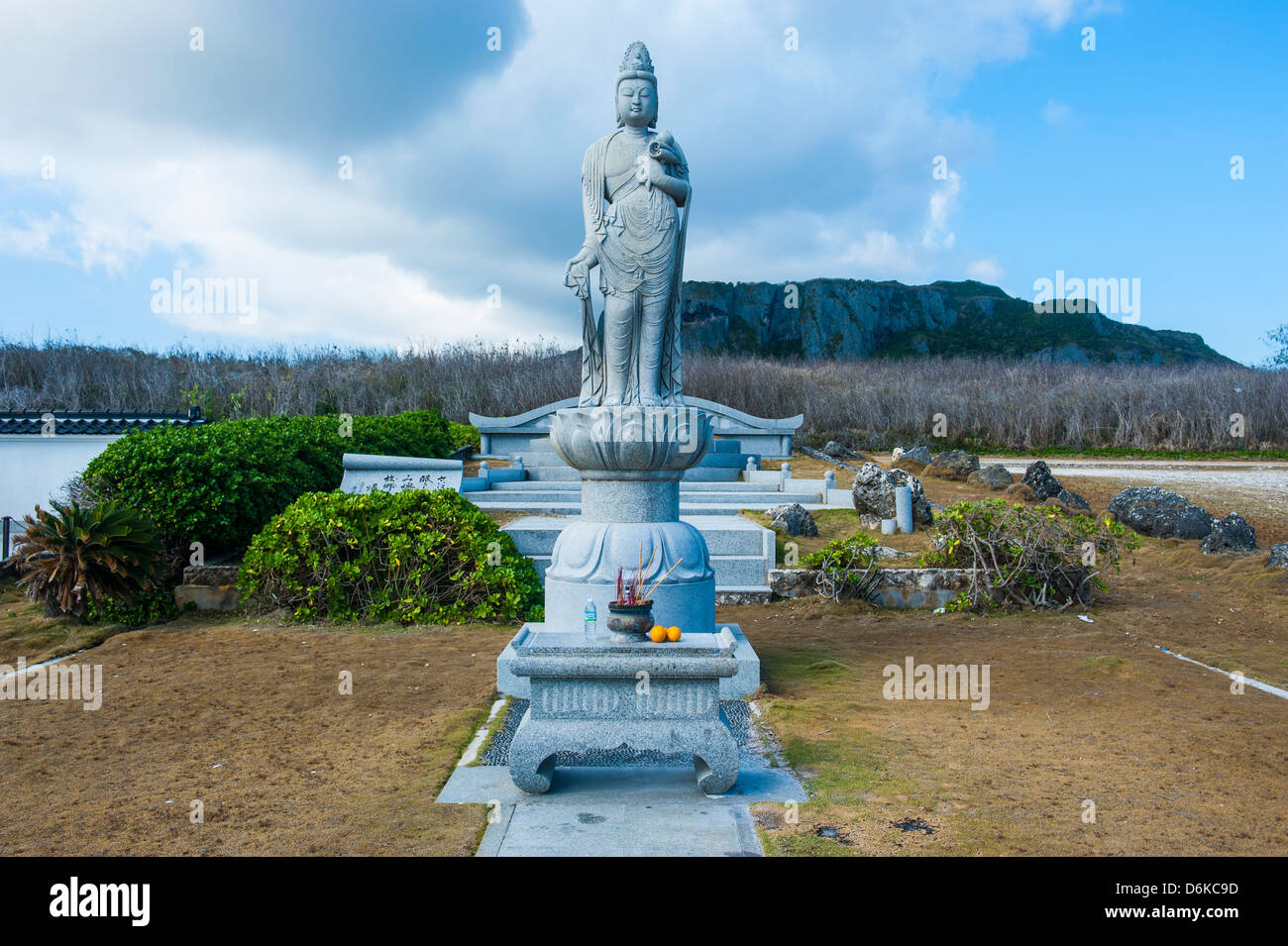 World War II memorial at the Banzai Cliffs on Saipan, Northern Marianas ...
