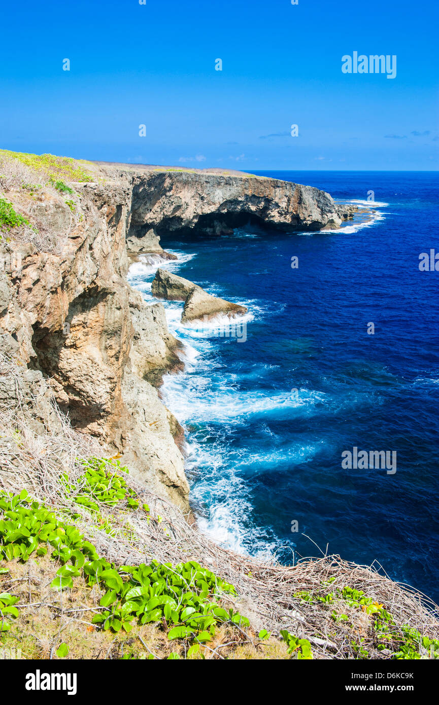 Banzai cliffs on Saipan, Northern Marianas, Central Pacific, Pacific ...