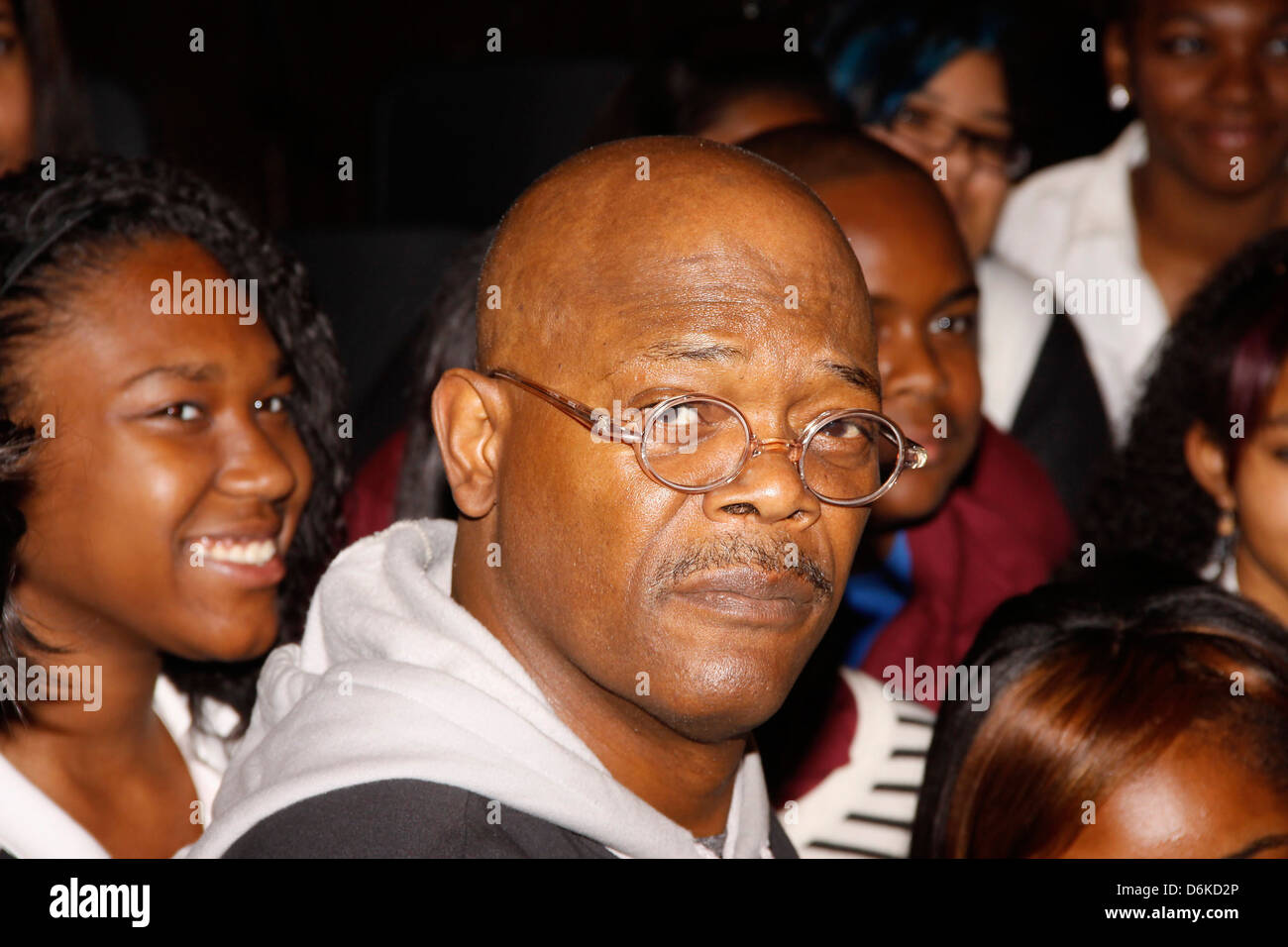Samuel L. Jackson Press conference for the Broadway production of '"The ...