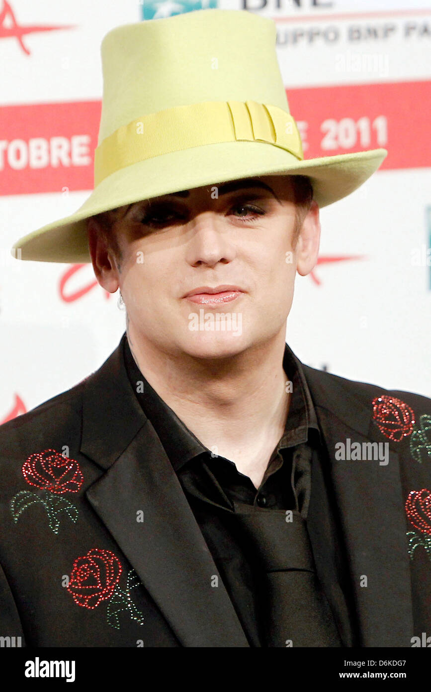 Singer Boy George 6th International Rome Film Festival at the ...