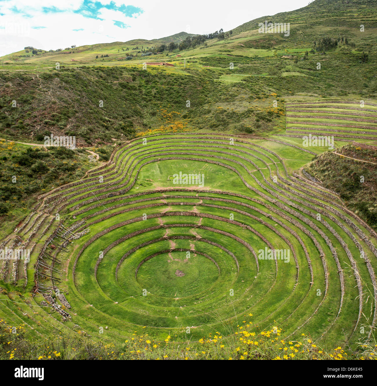 Ruins Moray In Peru In Stock Photos & Ruins Moray In Peru In Stock ...
