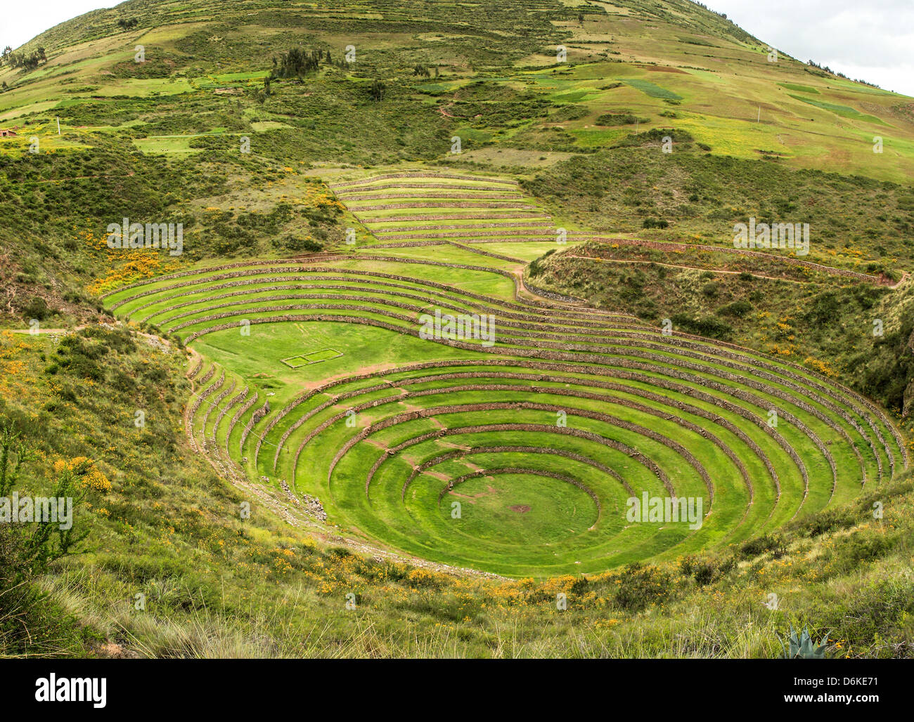 Moray ruins in Peru Stock Photo - Alamy