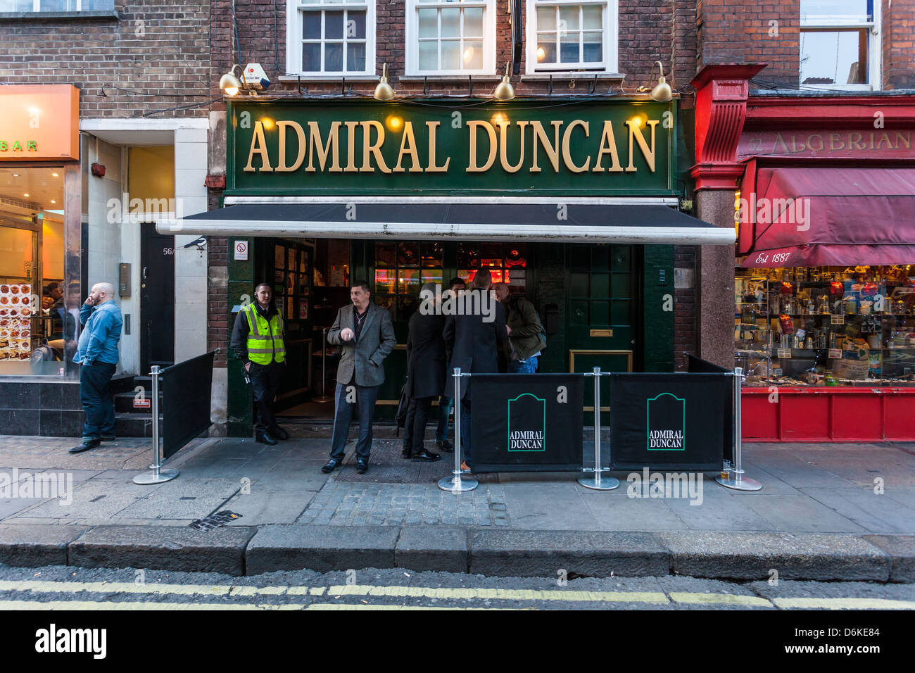Admiral duncan pub soho hi-res stock photography and images - Alamy
