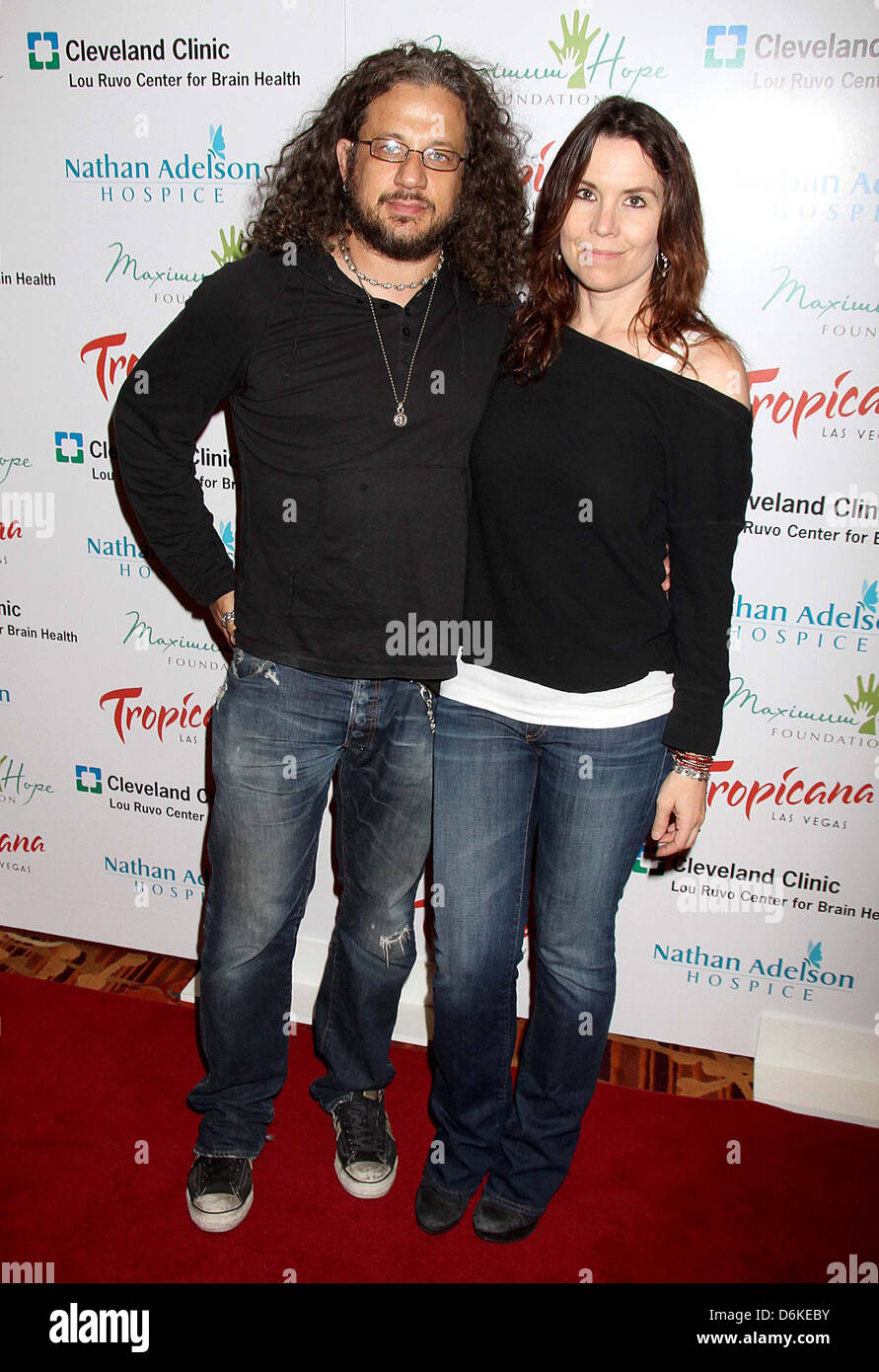 Joe Reitman, Annie Duke Tropicana Las Vegas hosts a poker tournament ...