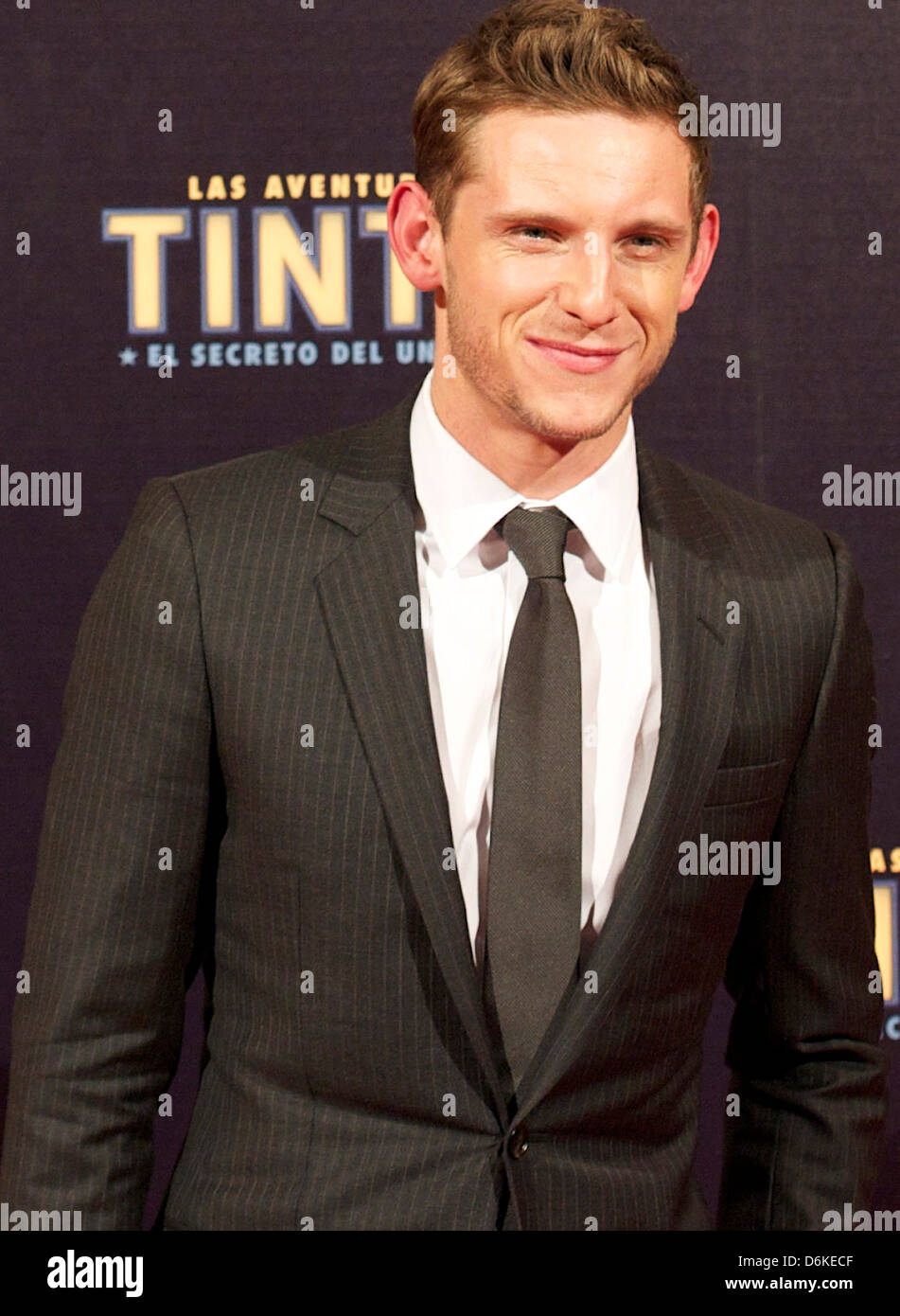 Actor Jamie Bell attends the premiere of 'The Adventures of Tintin: The ...
