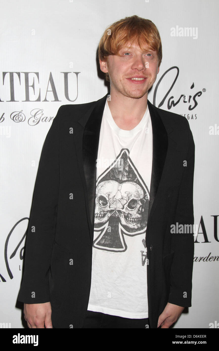 Rupert Grint celebrates his birthday at Chateau nightclub inside Paris ...