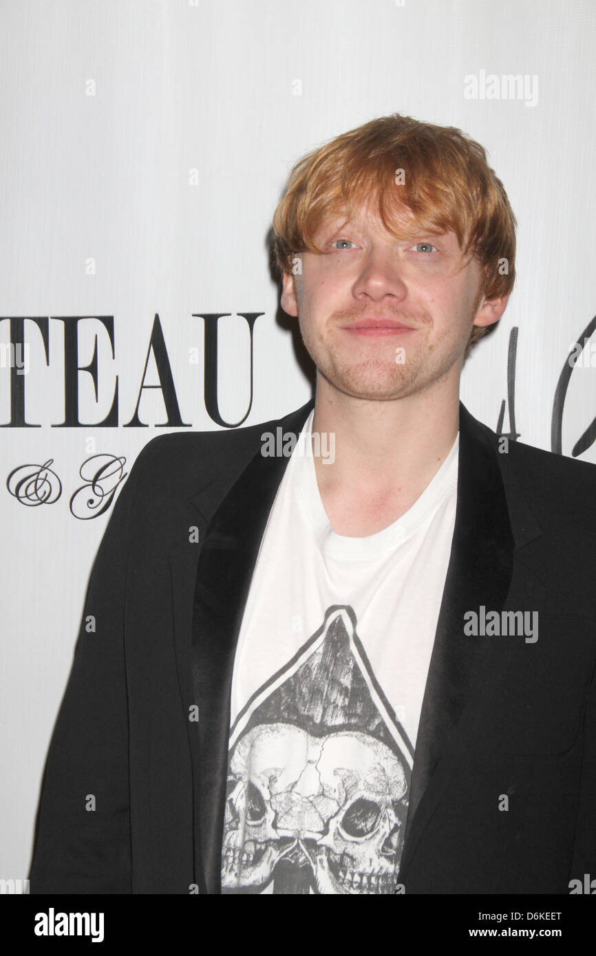 Rupert Grint celebrates his birthday at Chateau nightclub inside Paris ...