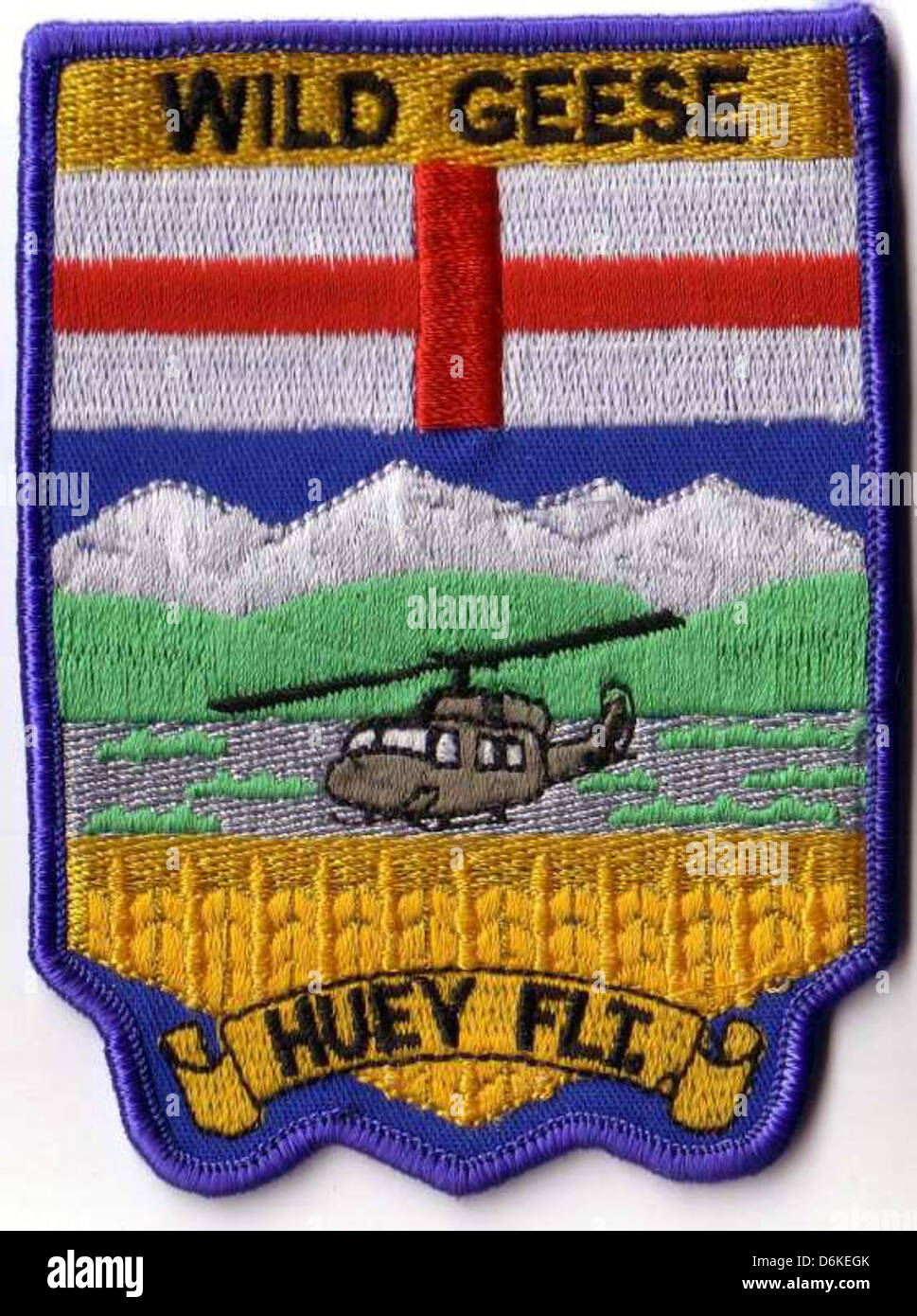 The 408 UTTH Flight Badge represents a military aviation unit's ...