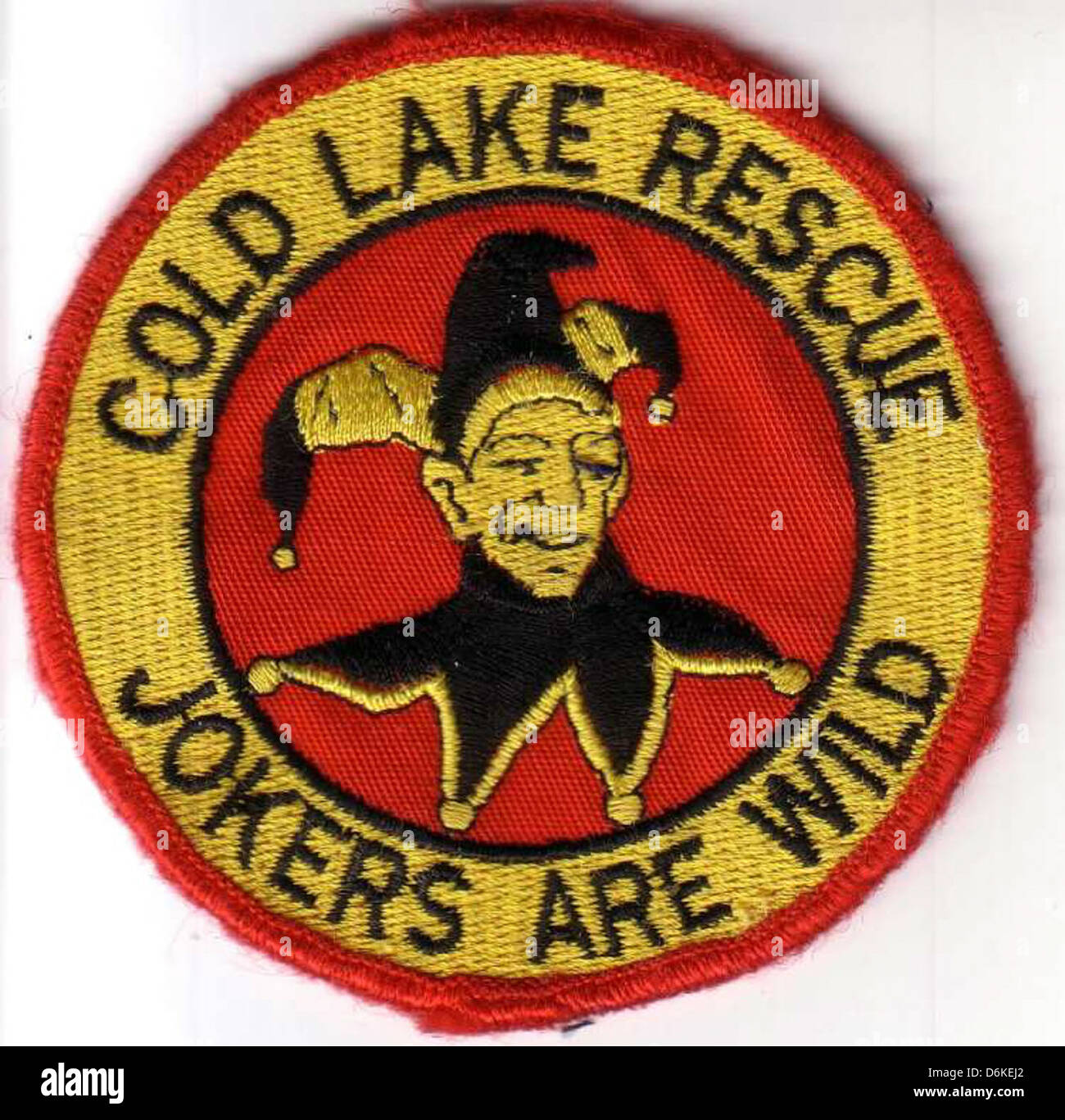 The 417 Squadron Joker Badge is a military insignia used by the 417 ...