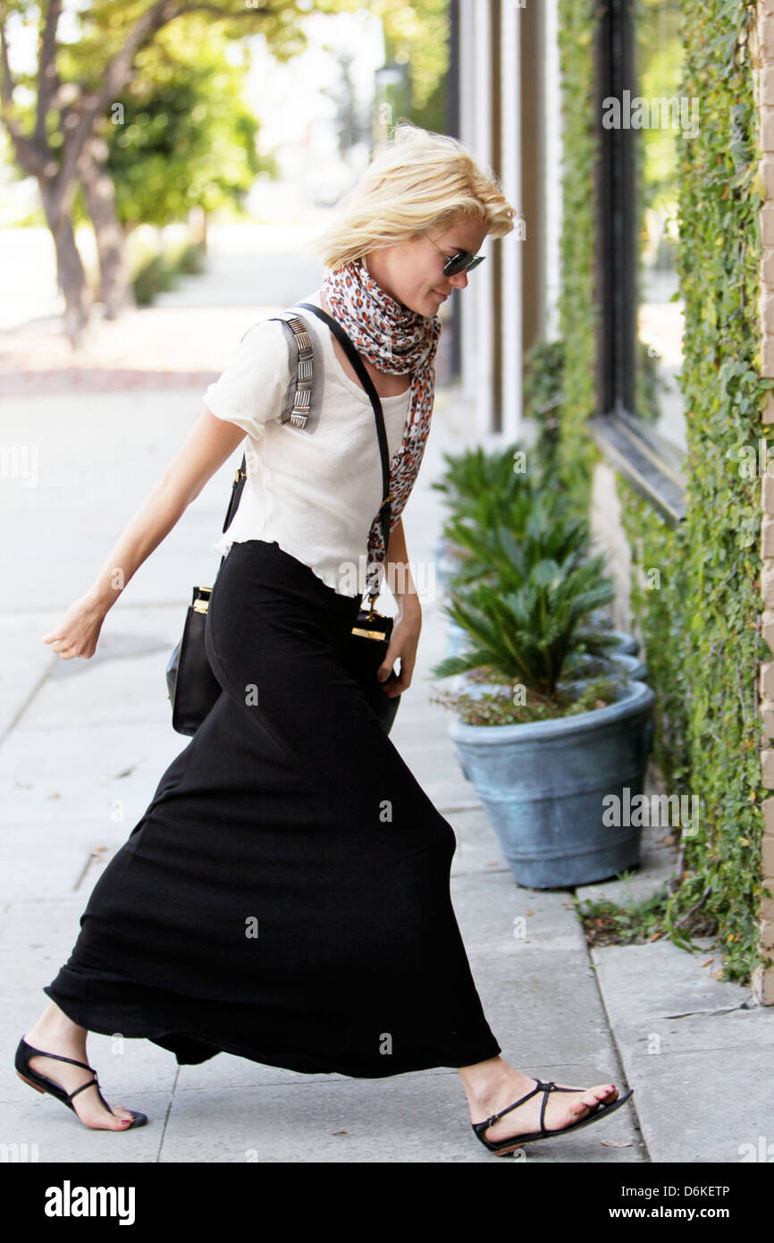 Charlie's Angels' star Rachael Taylor outside the Kate Somerville Skin ...