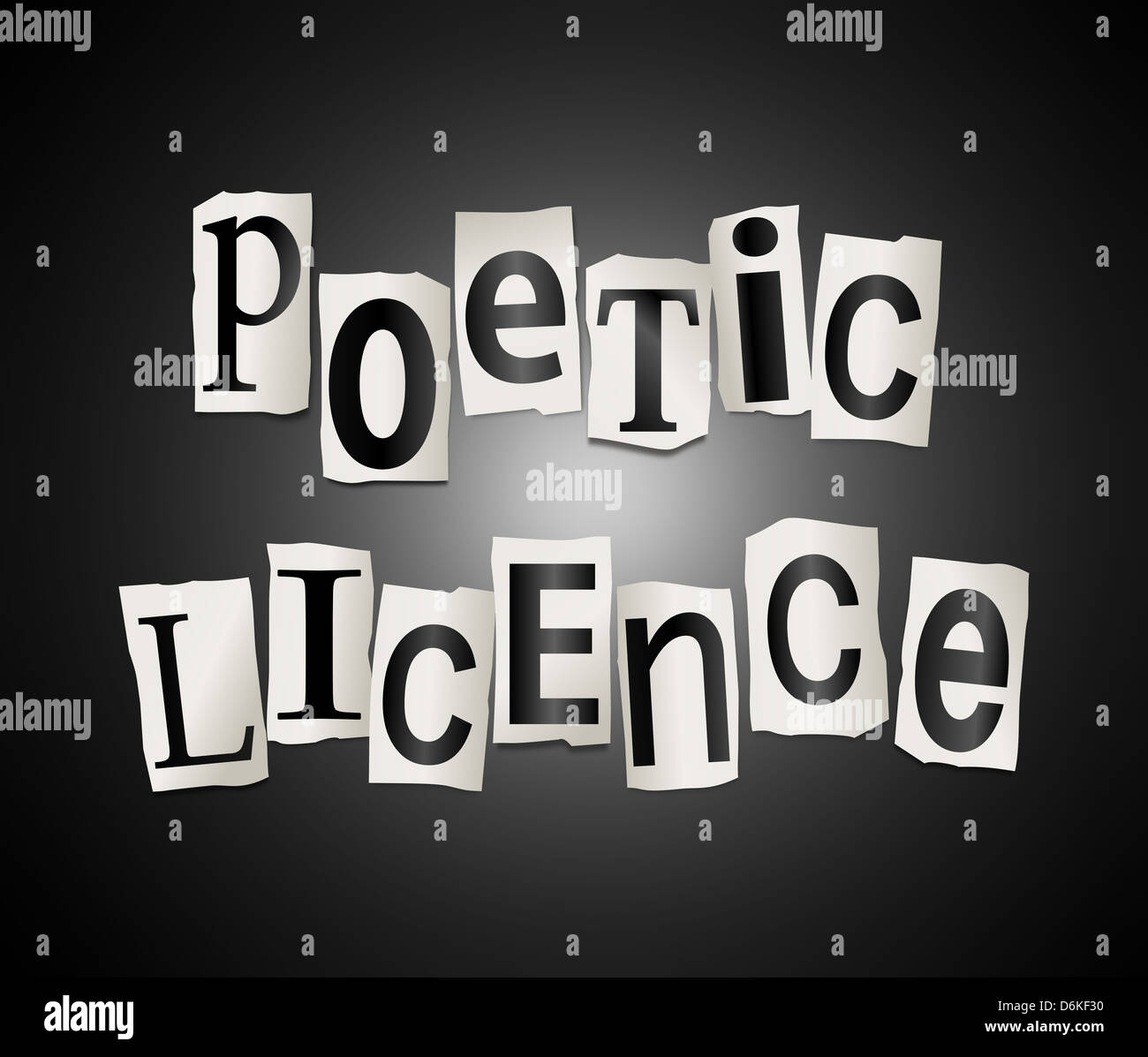 Artistic licence hi-res stock photography and images - Alamy