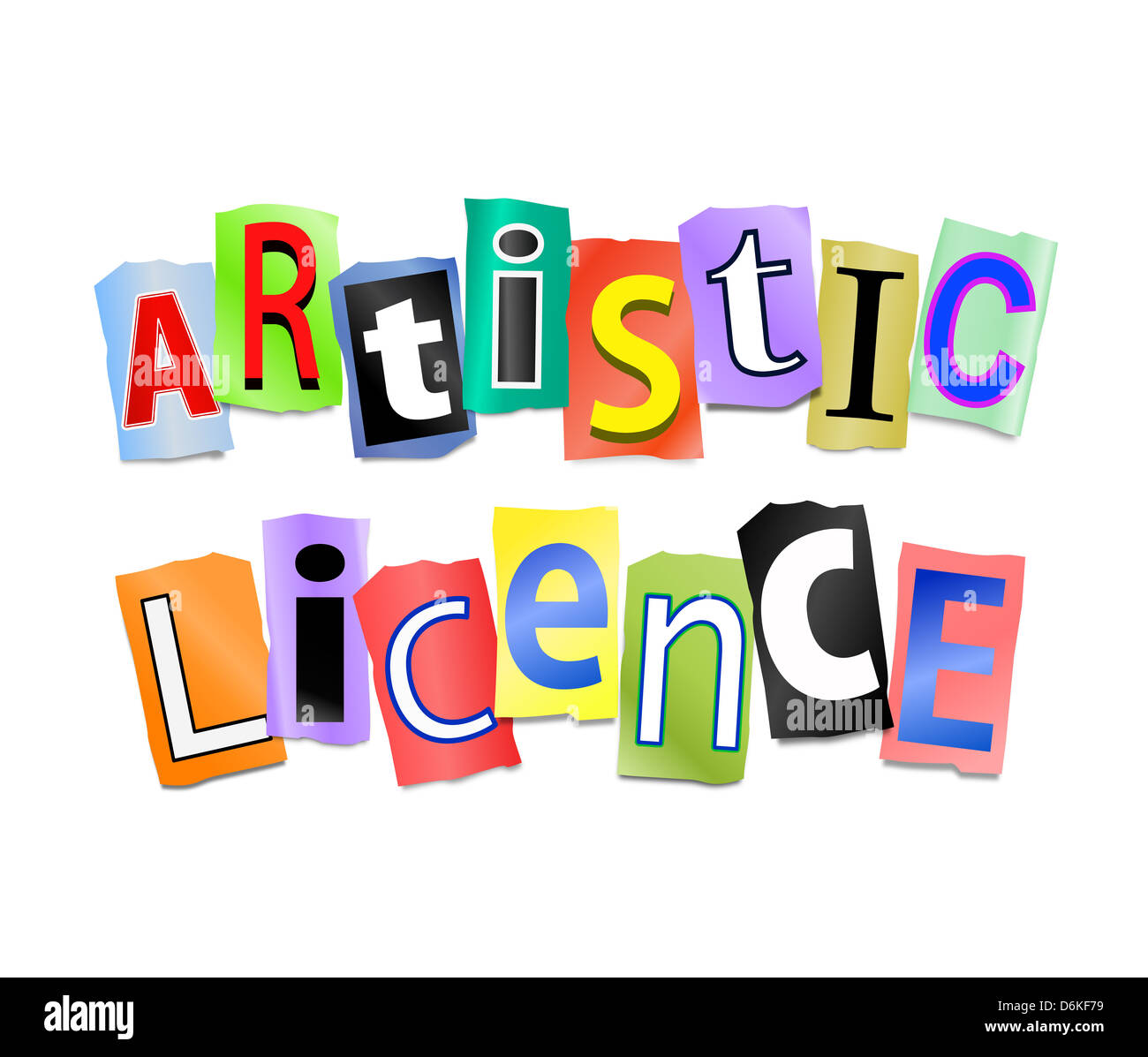 Artistic licence hi-res stock photography and images - Alamy