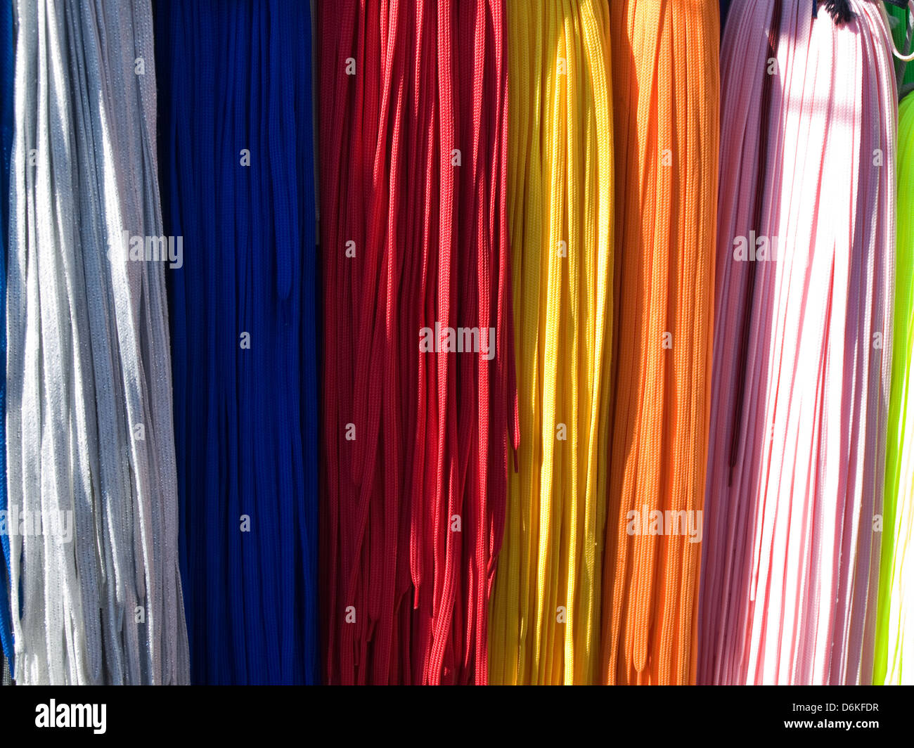 Colored laces hi-res stock photography and images - Alamy