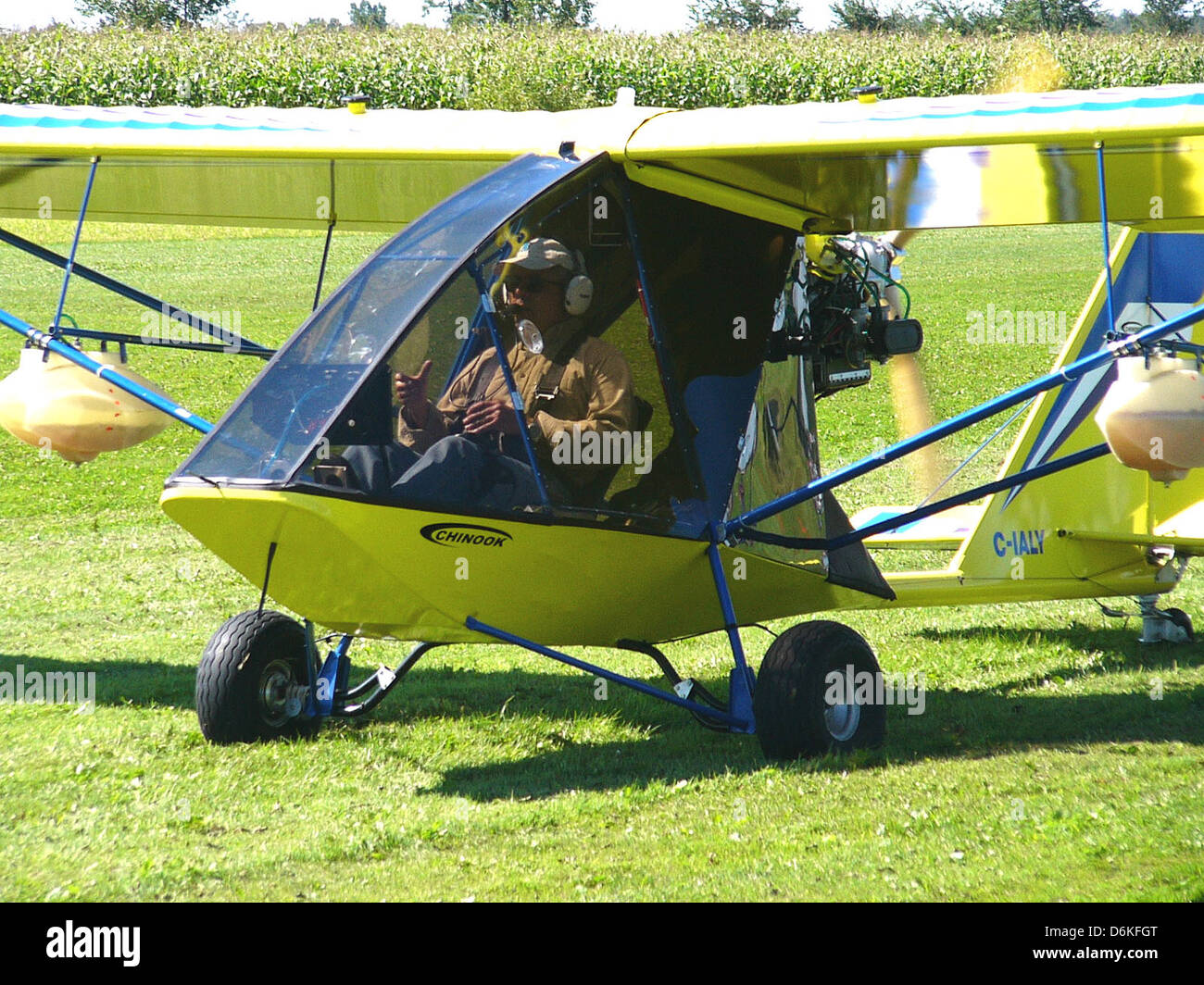 The ASAP Chinook Plus 2 C-IALY is a two-seater ultralight aircraft ...