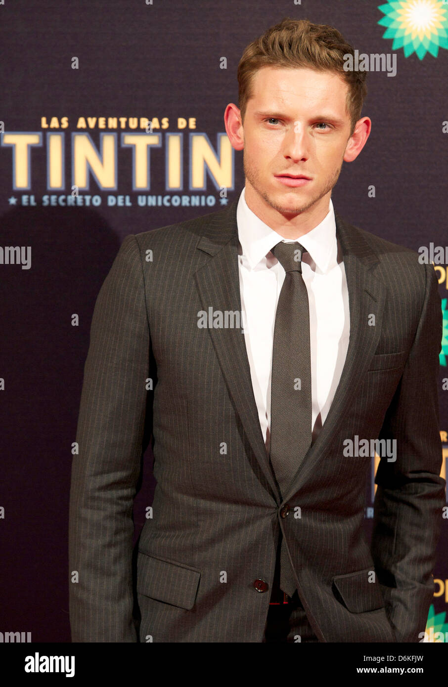Actor Jamie Bell attends the premiere of 'The Adventures of Tintin: The ...