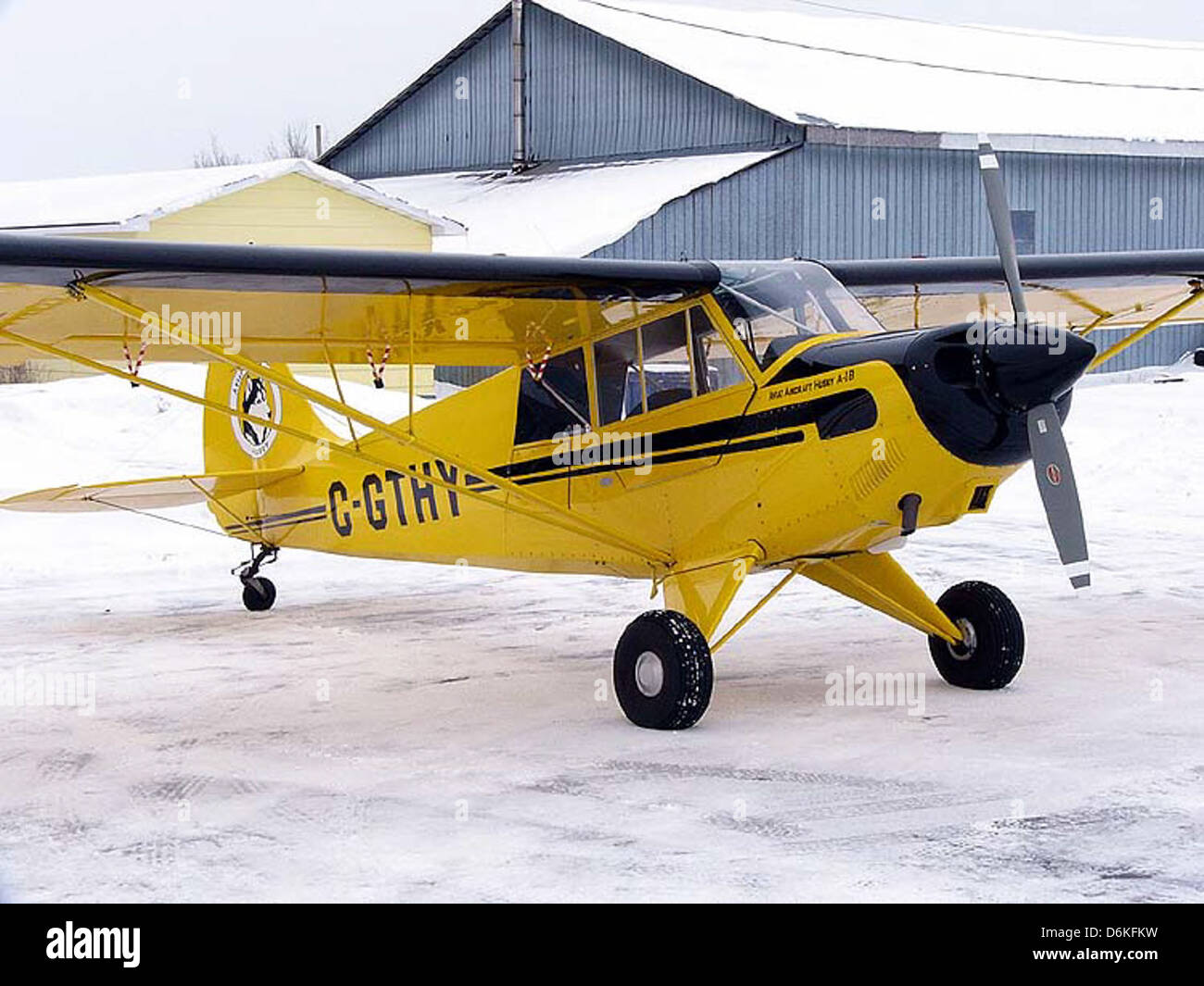 The Aviat A-1B Husky is a versatile single-engine, high-wing light ...